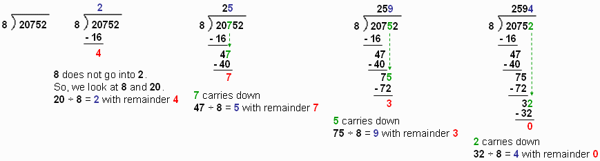  How To Solve A Long Division Problem How To Solve A Long Division 